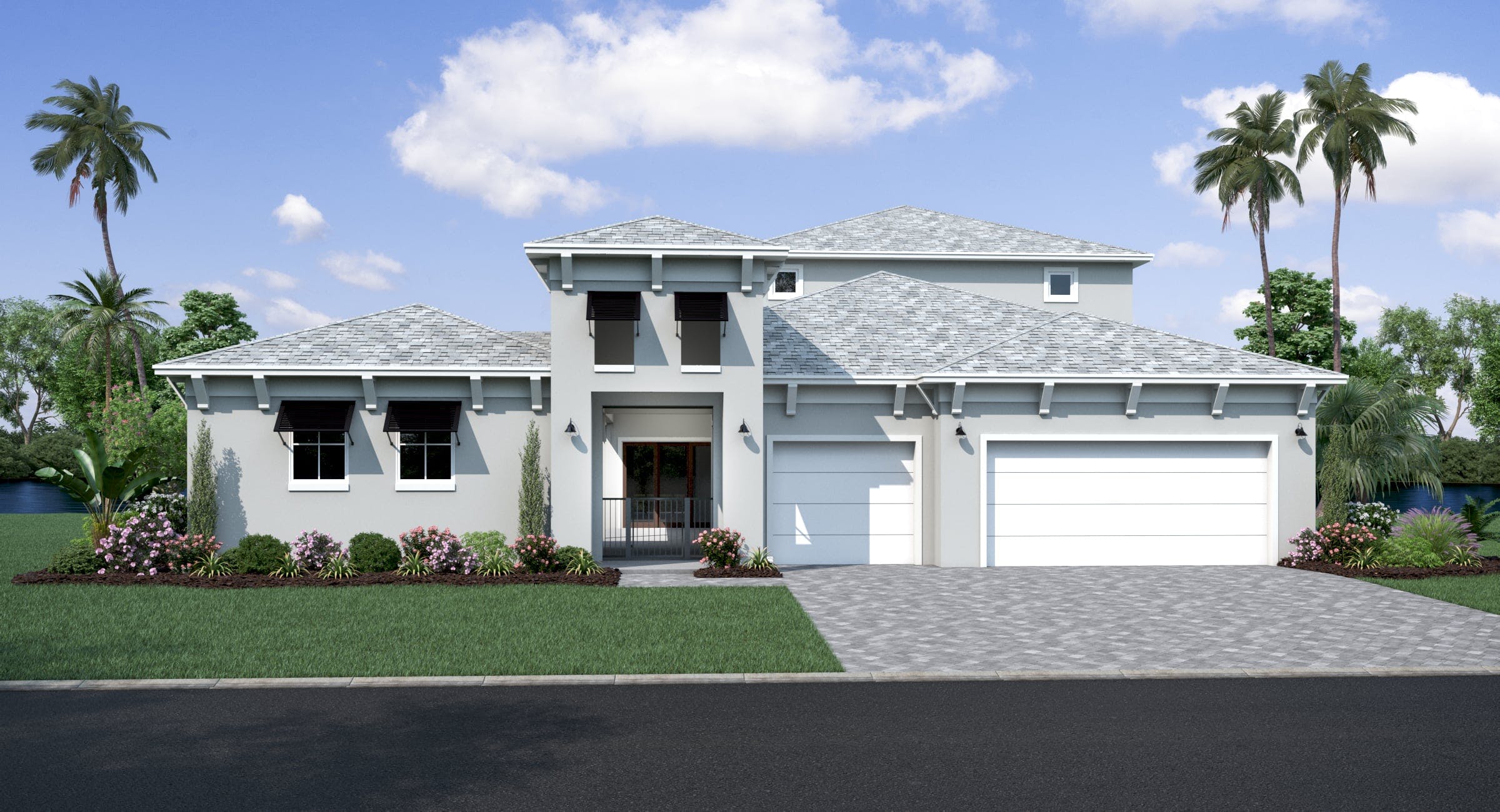 NEO | Robin's Cove - Courtyard 3 | Biscayne Homes