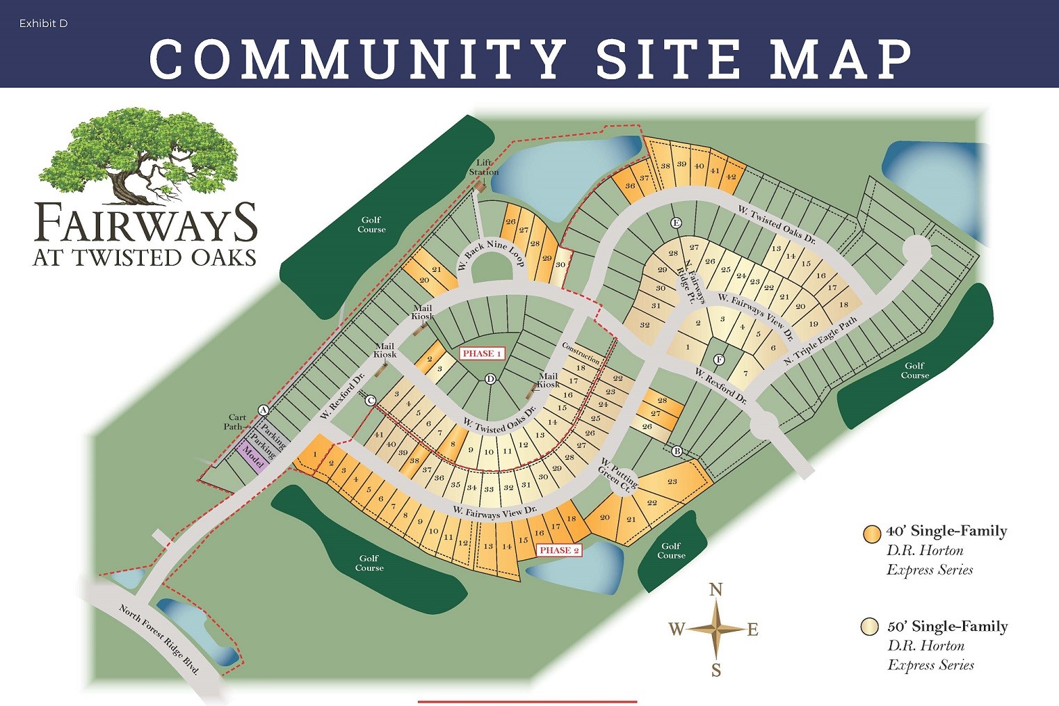 Fairways at Twisted Oaks, Pine Ridge, DR Horton | Properties NEO