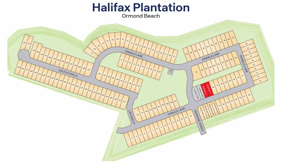 Halifax Plantation Villas, Ormond Beach, DR Horton | Properties NEO