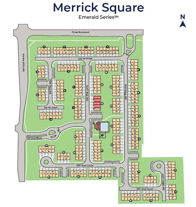 Merrick Square, Pembroke Pines, DR Horton | Properties NEO
