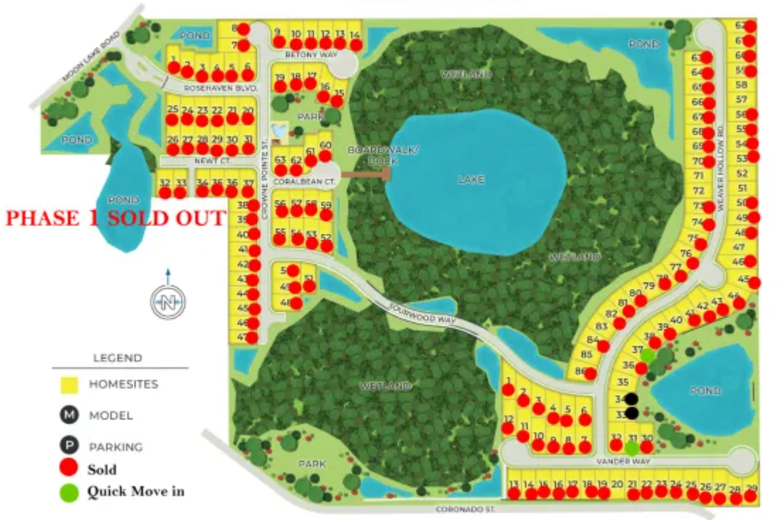 Rose Haven, New Port Richey, Vitale Homes | Properties NEO