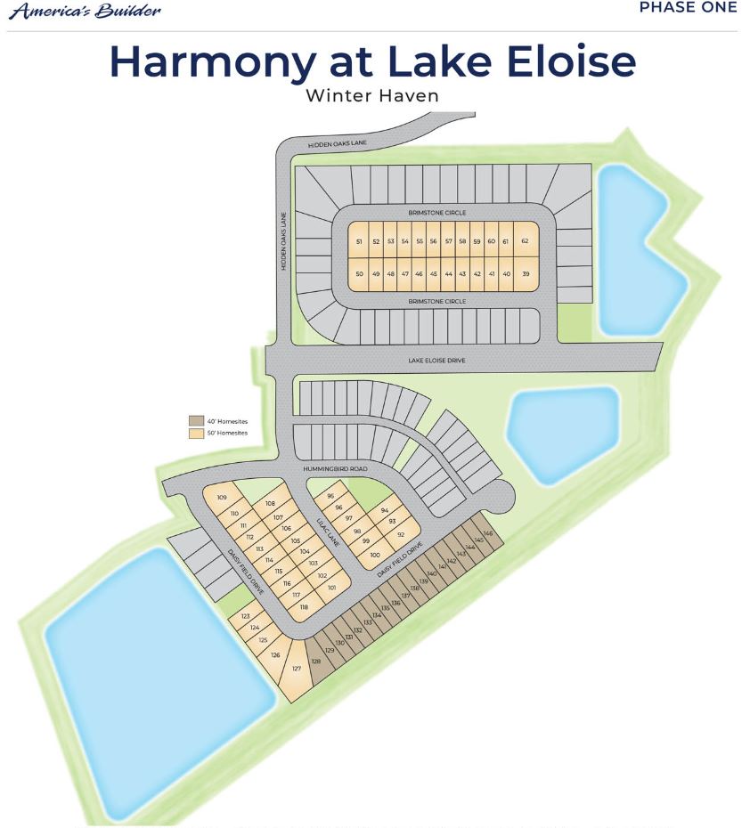 Harmony at Lake Eloise ( Tradition Series), Winter Haven, DR Horton | NEO