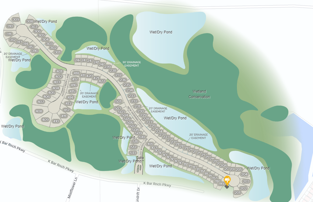 K-Bar Ranch Gilded Woods, Tampa, M/I Homes | Properties NEO