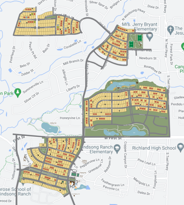 Windsong Ranch, Prosper, Drees Homes | Properties NEO