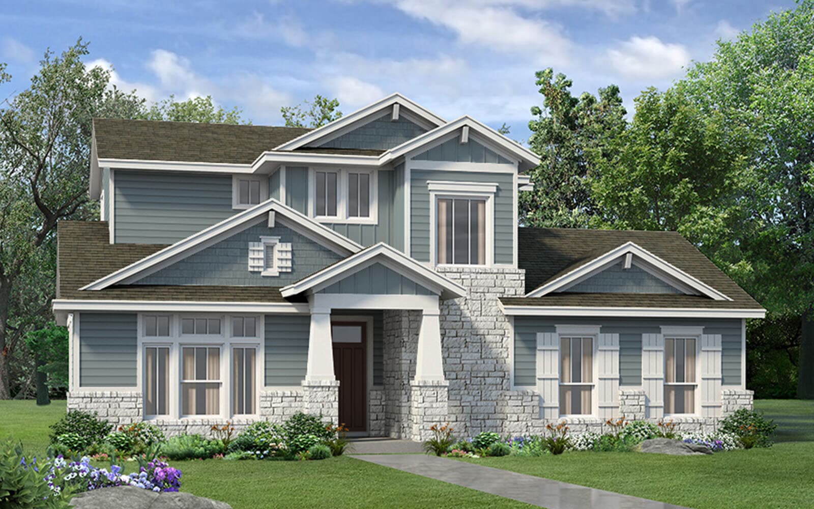 Urban Courtyard Homes, Austin, Brookfield Residential | Properties NEO