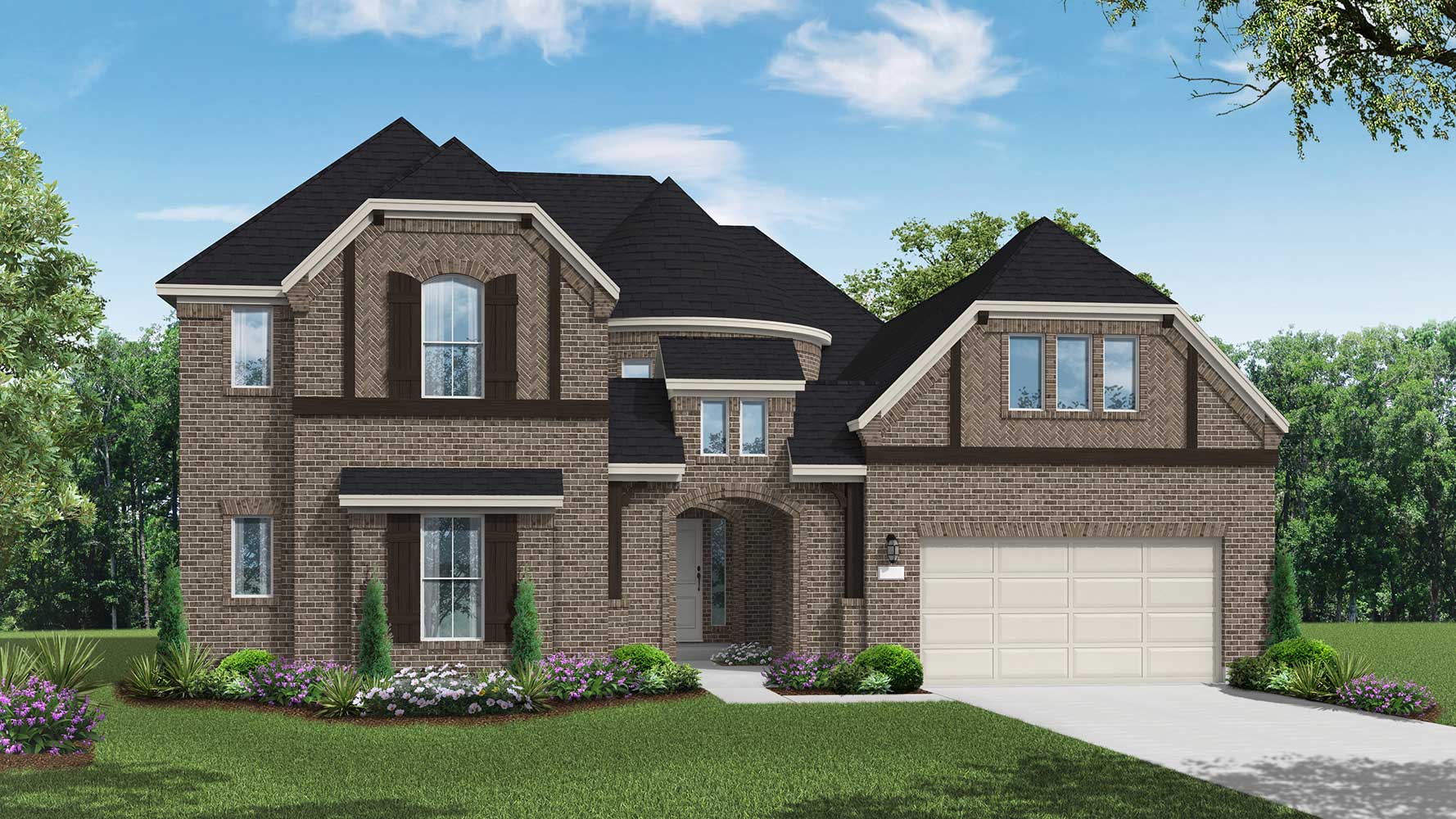 Dunham Pointe 70', Cypress, Coventry Homes | Properties NEO