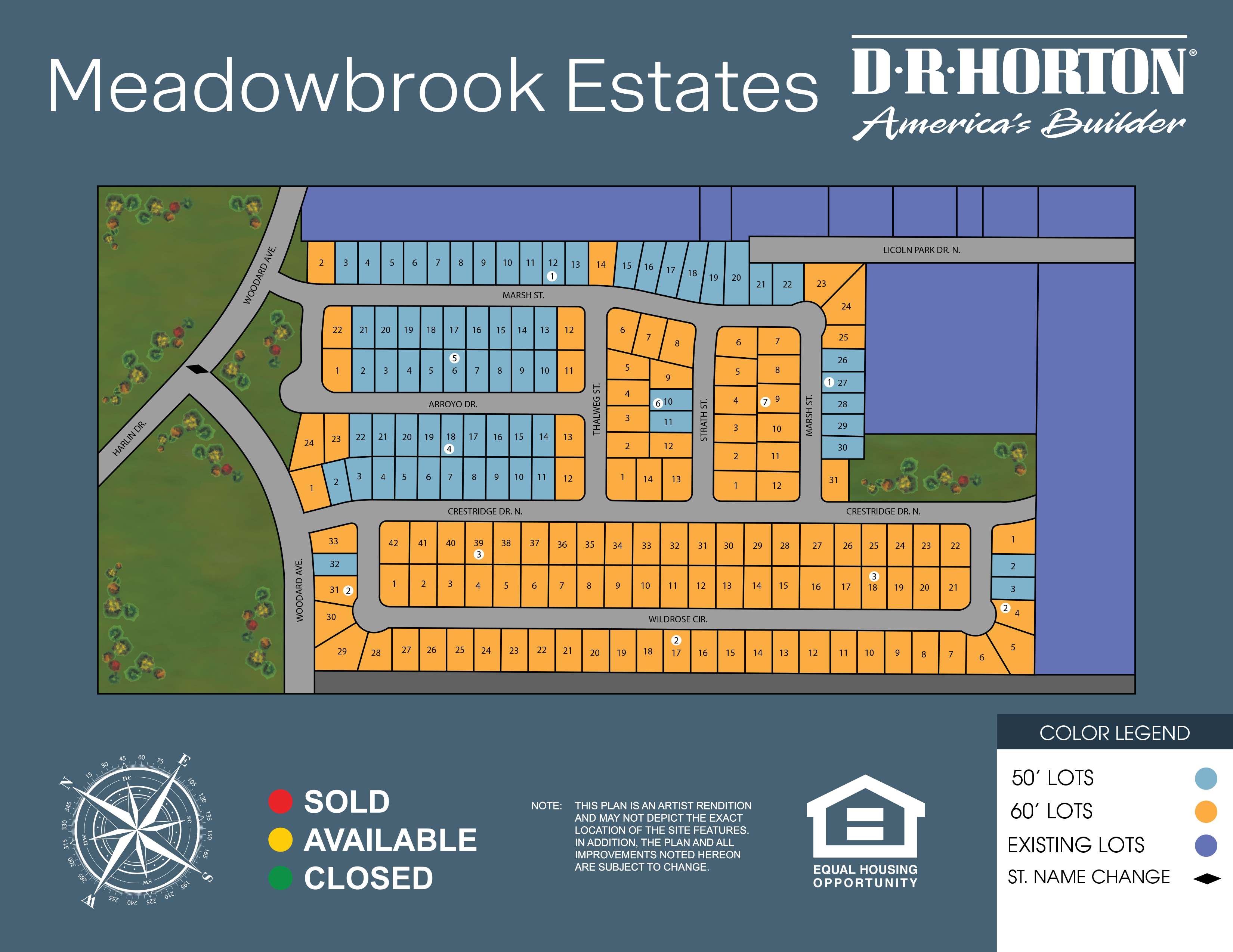 Meadowbrook Estates, Cleburne, DR Horton | Properties NEO